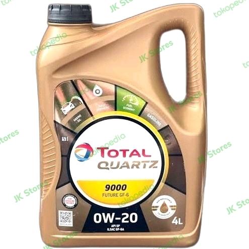 Jual Oli Mesin Mobil TOTAL QUARTZ 9000 FUTURE 0W-20 API SP/GF6 - 4 ...