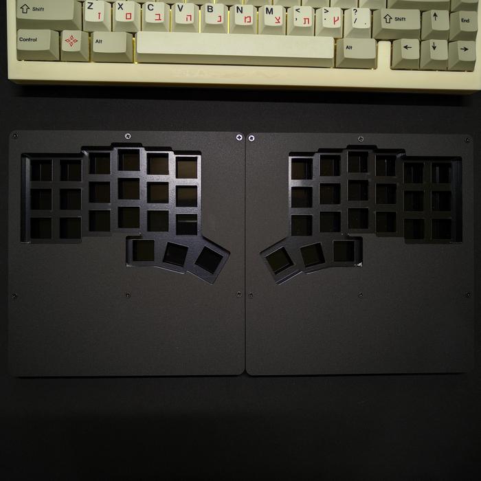 Jual Case Akrilik CRKBD Corne V3 MX Cherry Custom Mechanical Keyboard ...