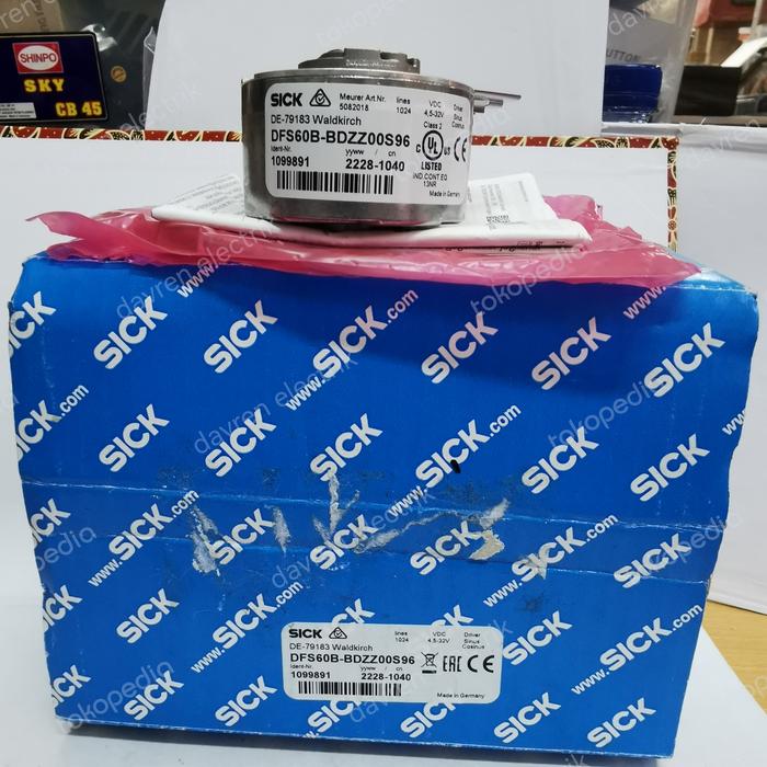 Jual sick incremental rotary encoder DFS60B-BDZZ00S96, Part 1099891 ...