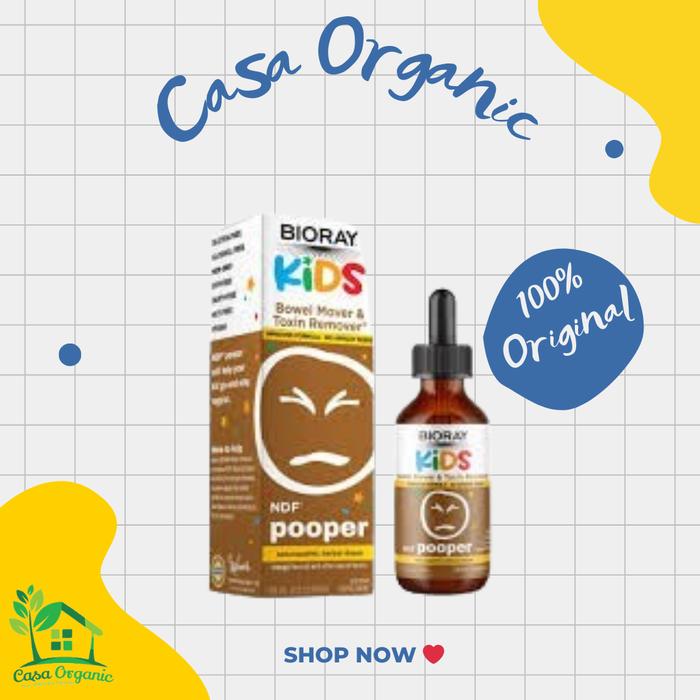 Jual Bioray Kids NDF Pooper Bowel Mover & Toxin Removal Mango 59 ml ...