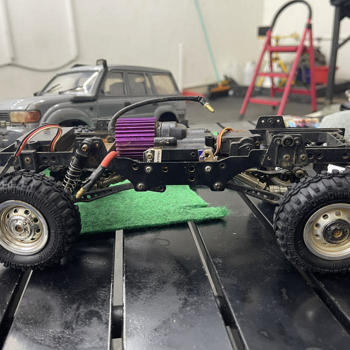 Jual Chassis wpl c54 + kopel metal + shock metal + gearbox dual speed ...