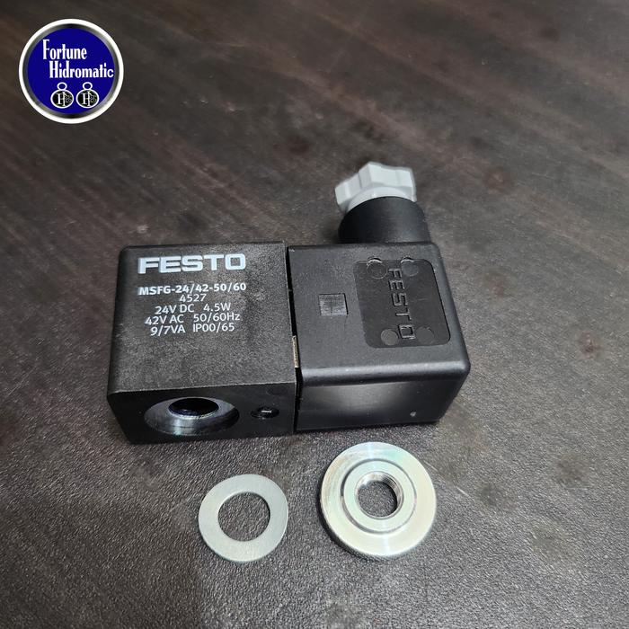 Jual COIL FESTO 24VDC MSFG-24/42-50/60 / SOCKET DIN PLUG FESTO MSFG-24 ...