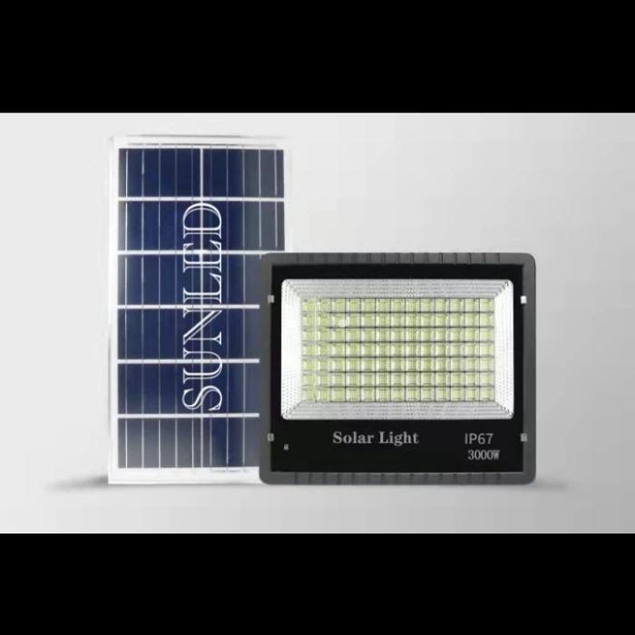 Jual LED SOROT 3000W SOLAR CELL PANEL SURYA FLOODLIGHT SUNLED - 6500K ...
