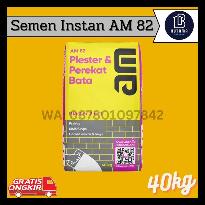 Jual AM 82 Plester Perekat Bata 40kg / Semen Instan - Kota Tangerang ...
