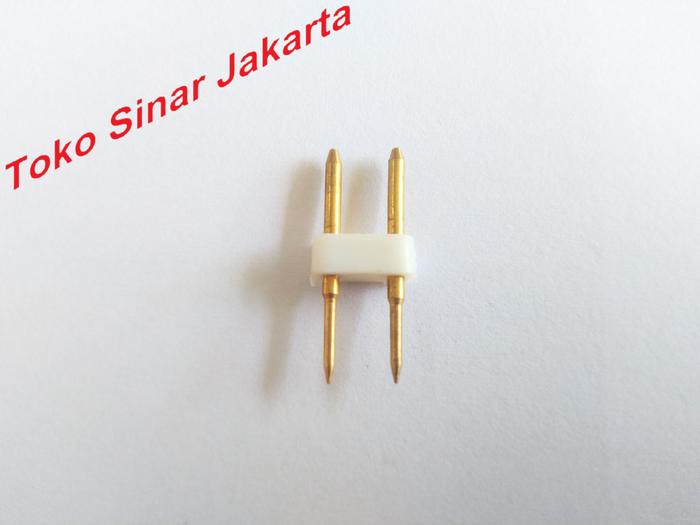 Jual Pin Jarum Socket Soket Lampu LED Strip SMD 5050 Light Selang ...