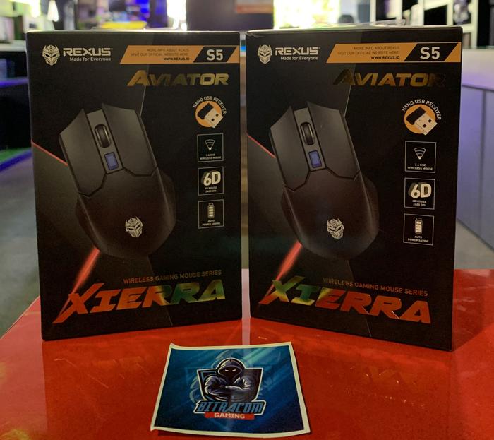 Jual Mouse Rexus RXM S5 Mouse Gaming Wireless - Black - Kota Balikpapan ...