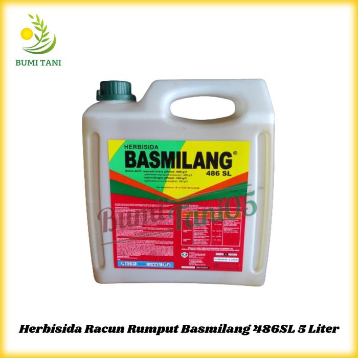 Jual Herbisida Racun Rumput Basmilang 486SL 5 Liter - Kota Palembang ...