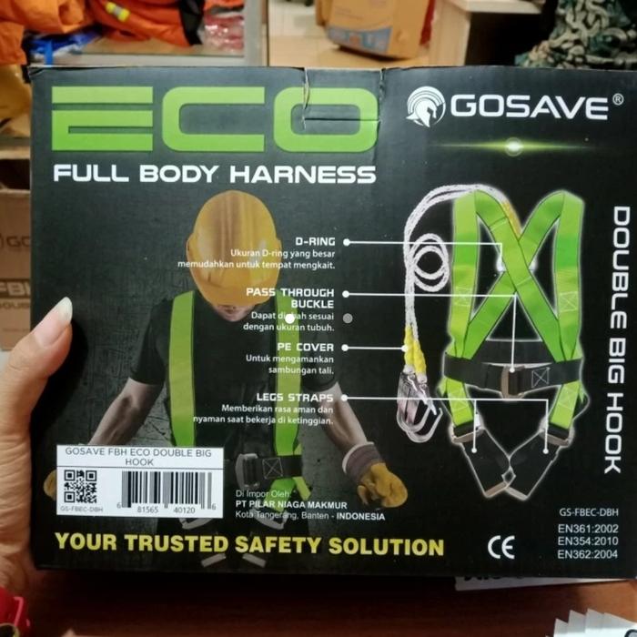 Jual FULL BODY HARNESS GOSAVE ECO DOUBLE BIG HOOK ORIGINAL GOSAVE - Jakarta Barat - Galaxy ...