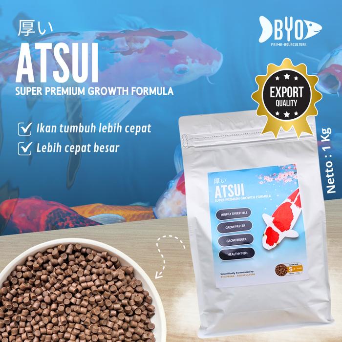 Promo Pakan Koi Sinking Super Premium / Pakan Koi Atsui / Super Premium ...