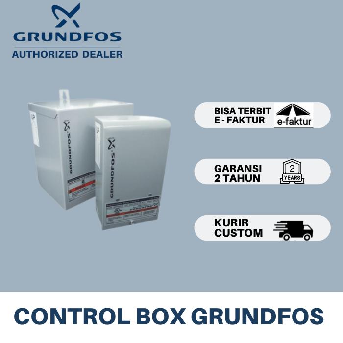 Jual CONTROL BOX GRUNDFOS SP Submersible Pump 1 Phase 0,75 Kw - Kab ...