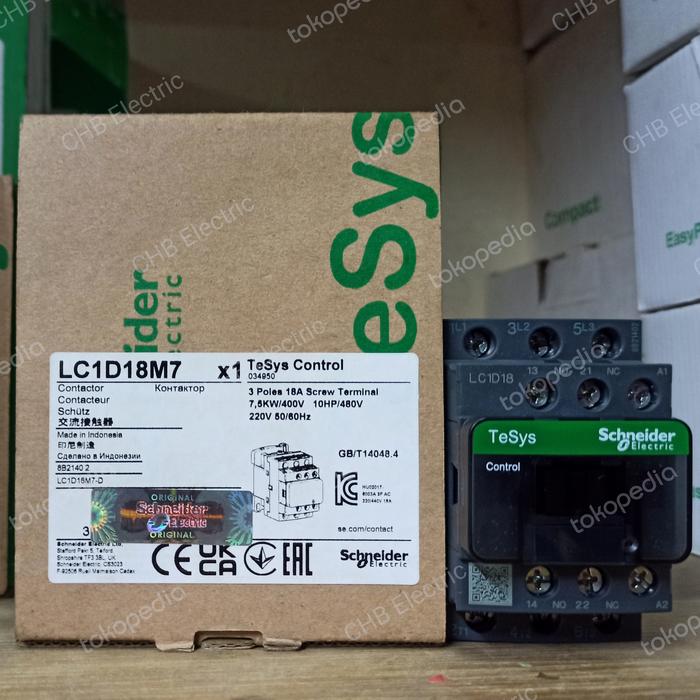 Jual Telemecanique/ Schneider Kontaktor LC1 D18 M7 220VAC Original!! - Jakarta Pusat - CHB ...