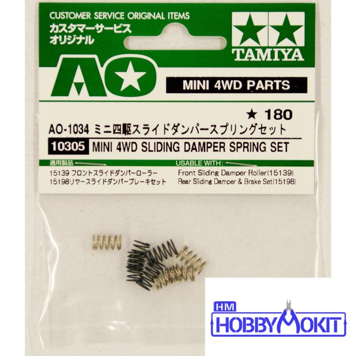 Jual Tamiya AO - 10305 Mini 4WD Sliding Damper Spring Set - Kota ...