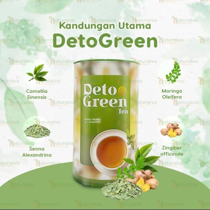 Jual Deto Green Detox Sistem Pencernaan Detox Diet Sehat Menurunkan Bb Di Seller Noelle ...