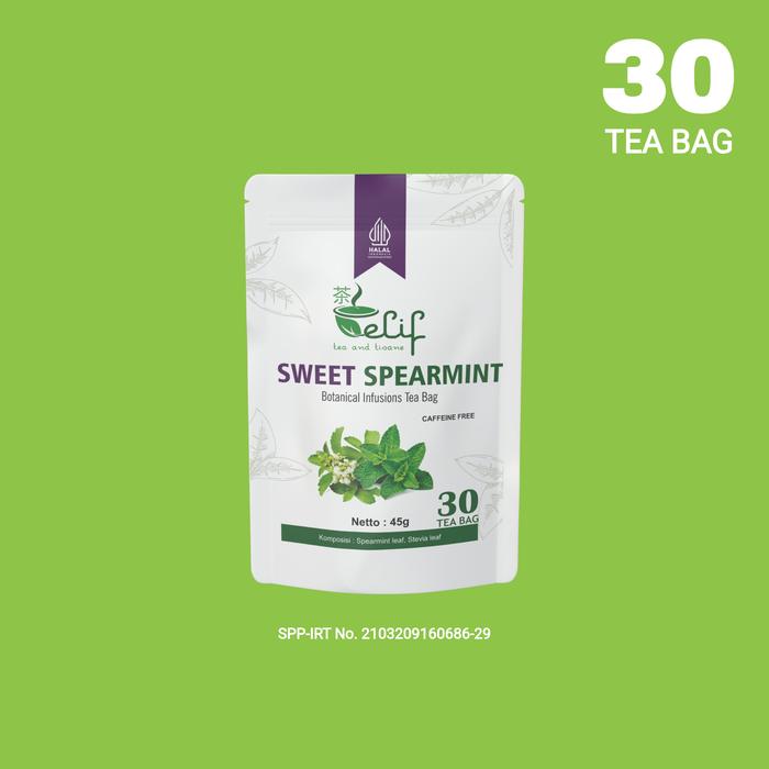 Jual Sweet Spearmint Tea | Teh Spearmint plus Daun Stevia (30 Tea Bag) - Kab. Cirebon - elif Tea ...