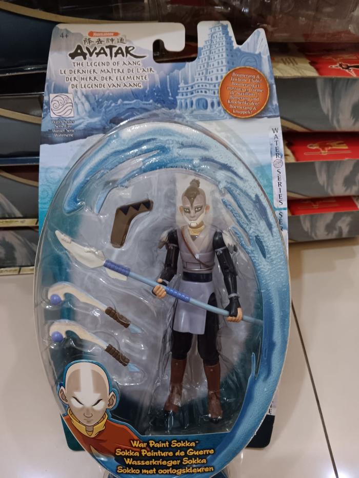 Jual Mattel AVATAR The Legend of Aang - WAR PAINT SOKKA - Nickelodeon ...