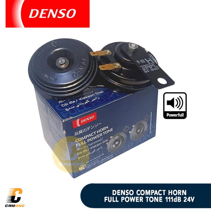 Jual DENSO Klakson Disk Disc Compact Horn Full Power Tone 3410 24V ...
