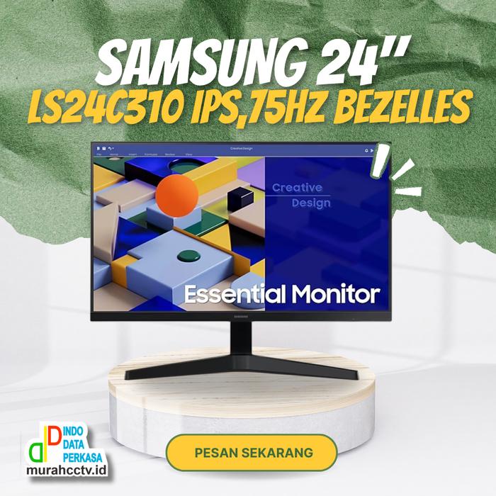 Jual Monitor SAMSUNG 24" LS24C310 IPS,75hz BEZELLES - Kota Surakarta ...