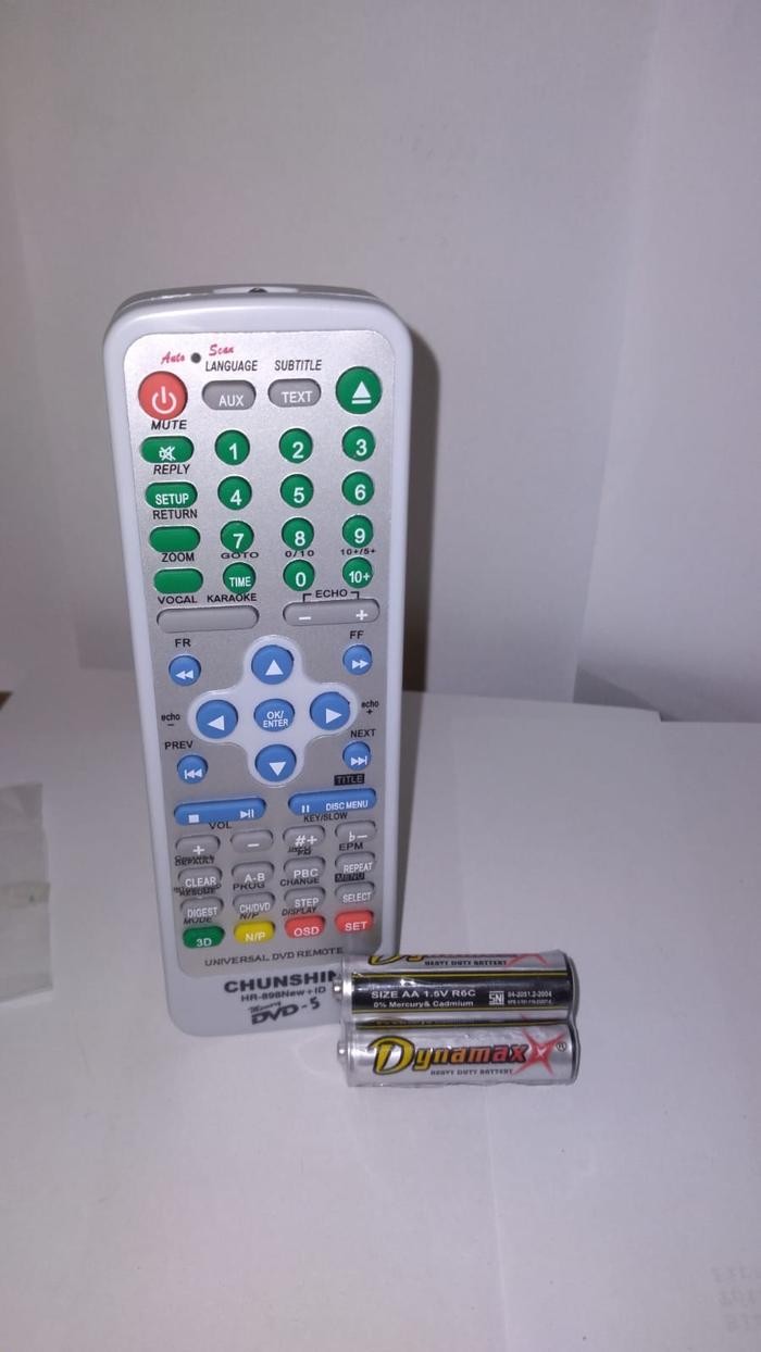 Jual G822 REMOTE DVD UNIVERSAL REMOT CONTROL MULTI SERBA BISA SEGALA ...