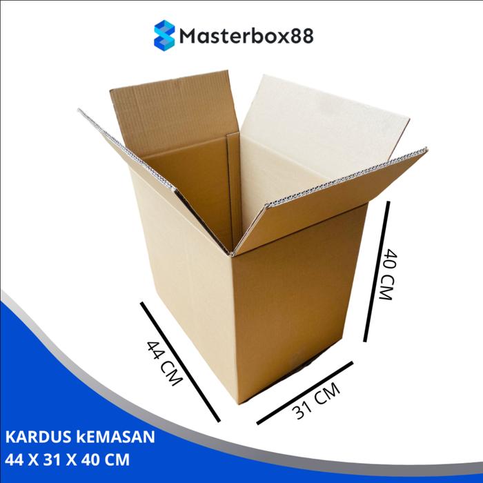 Jual Kardus Packing Karton Box Pengemasan Kotak Polos 44 x 31 x 40 cm ...