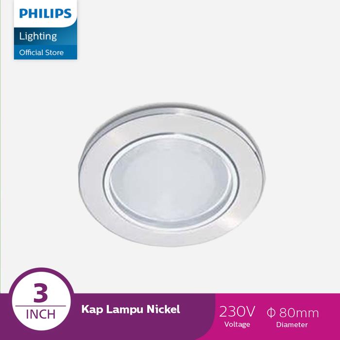 Promo Philips Kap Rumah Lampu Downlight Glass Recessed NK 13802 1X9W ...
