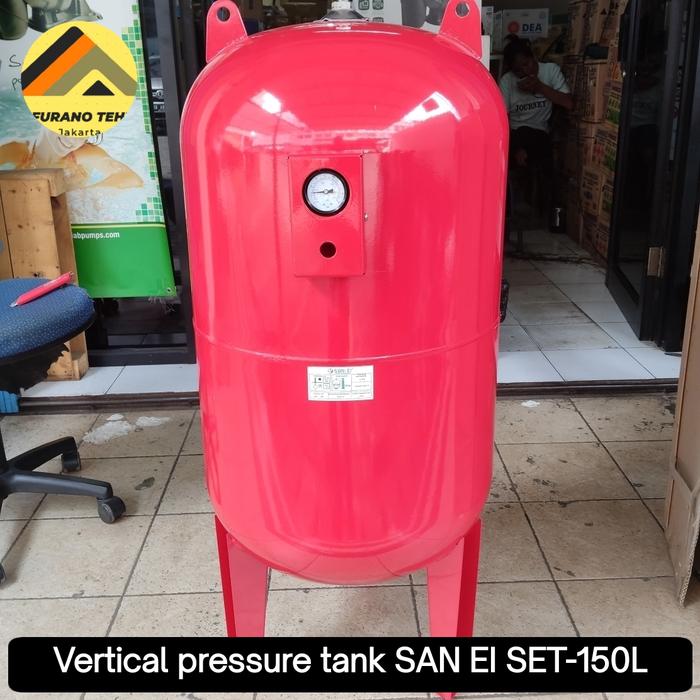 Jual Vertical Pressure Tank SAN EI SET-150L, 10 bar - Jakarta Pusat ...