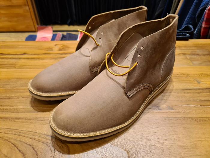 Jual Red Wing 4546 Weekender Chukka Boots Sand Leather - US 11D ...