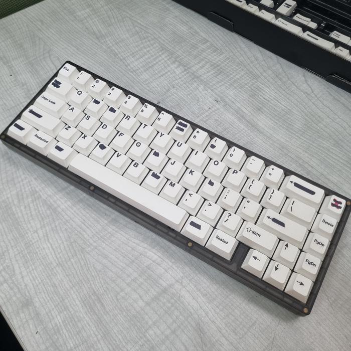 Jual GMK Redacted Cherry Profile PBT Dye-Sub Clone Keycaps 139 Keys ...