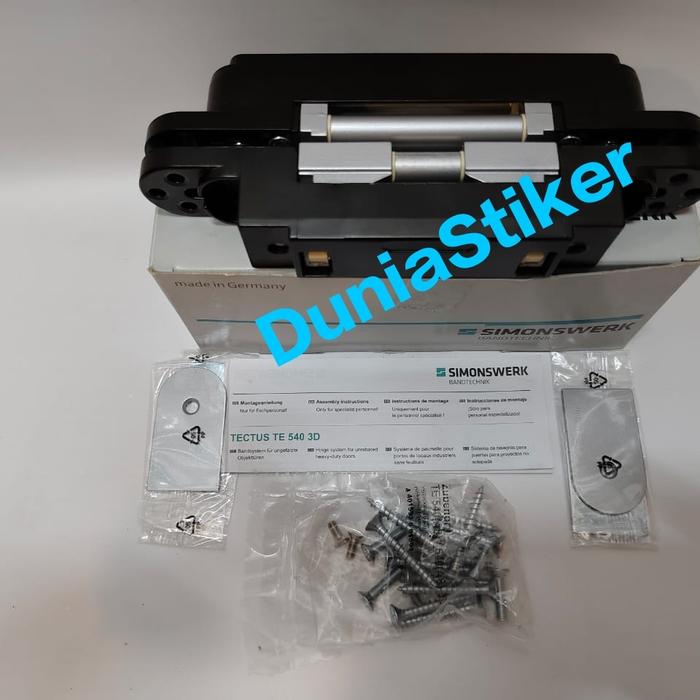 Jual ENGSEL TANAM / CONCEALED HINGE TECTUS TE-240-3D-F1 (60kg/daun ...
