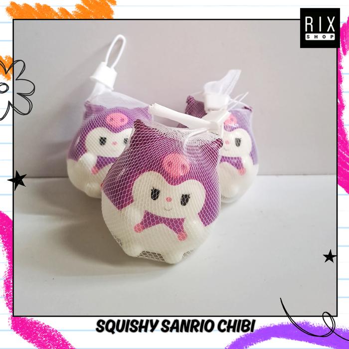 Jual Mainan Anak Squishy Slow Sanrio Chibi Decompression Stress Release ...