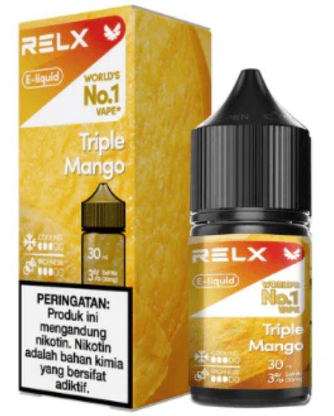 Jual RELX Liquid Salt Nic 30ml Pod All Flavors - Triple Mango - Kab ...