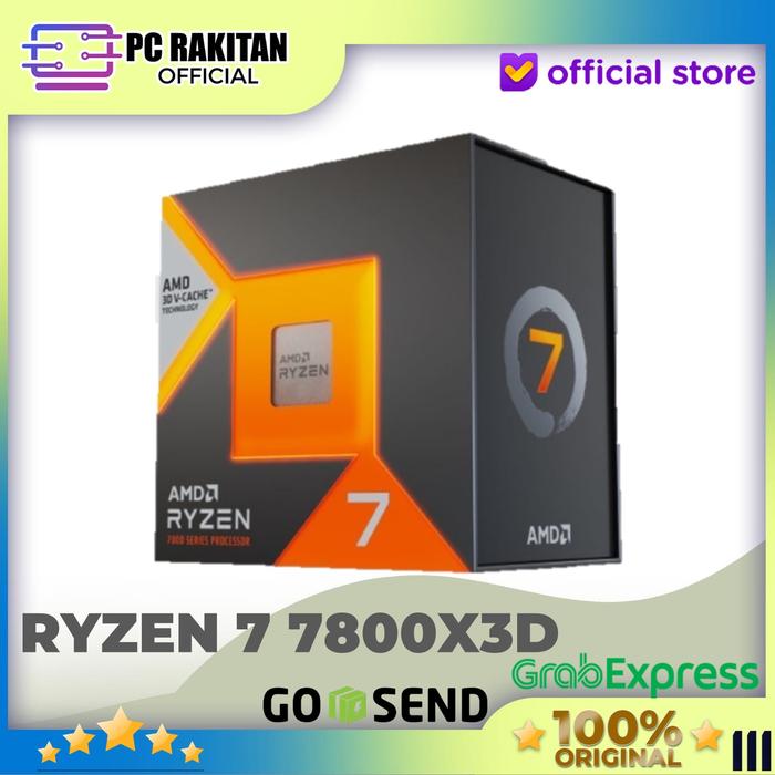 Promo AMD Processor RYZEN 7 7800X3D (Socket AM5) Cicil 0% 3x - Jakarta ...