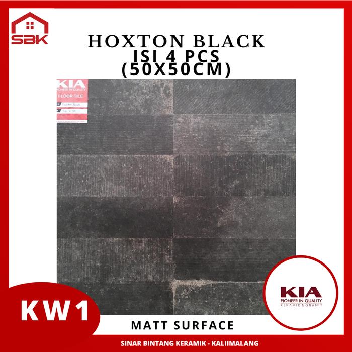 Jual Keramik Lantai 50x50 Hoxton Black - Jakarta Timur - Sinar Bintang ...