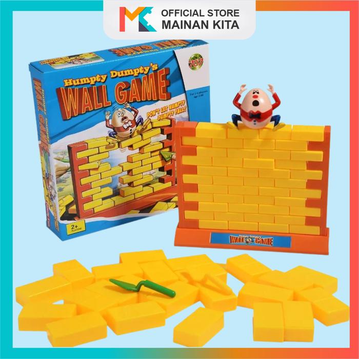 Promo Mainan Anak Humpty Dumpty The Wall Game Pushing Out Bricks Family ...