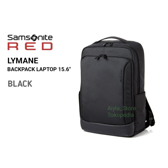 Jual Backpack Samsonite Red Label Lymane Laptop 15.6" - Tas Ransel ...
