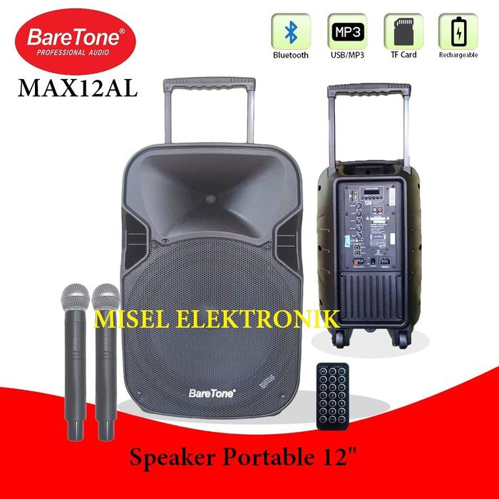 Jual Speaker Portable 12 Inch Meeting Wireless BareTone MAX12AL ...