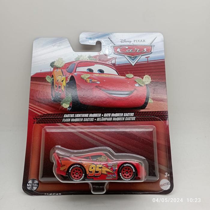 Jual Disney Cars Pixar Mattel Cactus Lightning McQueen 1:55 - Jakarta ...