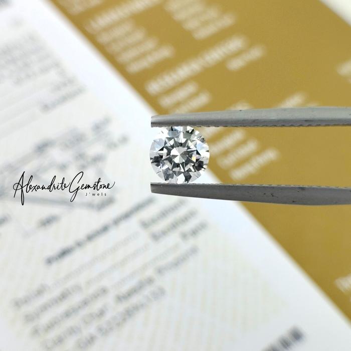 Jual AG Jewellery D1223005 Round Diamond GIA Certificate 0.56ct F VVS2 3EX - Kota Semarang - AG ...