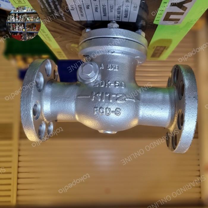 Jual SWING CHECK VALVE 4" INCH DN 100 KITZ 20K FLANGE DUCTILE IRON ...