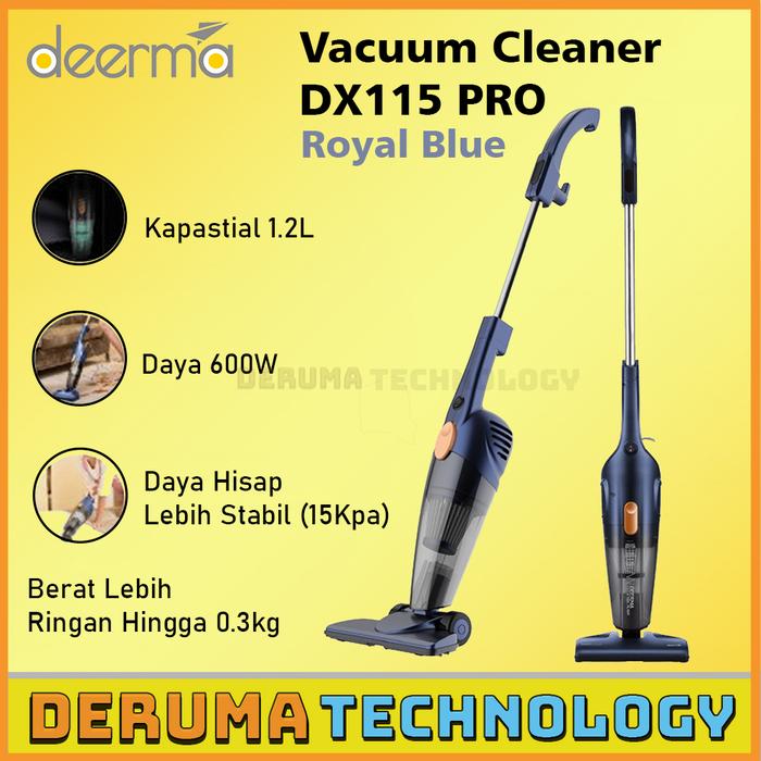 Jual Deerma DX115C Vacuum Vacum Cleaner Derma Debu Lantai Karpet Mobil ...