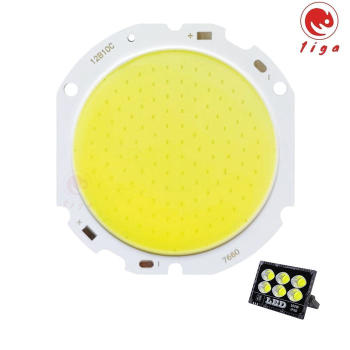 Promo Mata LED COB 7660 Untuk Bohlam Lampu Sorot 100W 150W 200W 300W 400W - Kuning, 2B25C - Kota ...