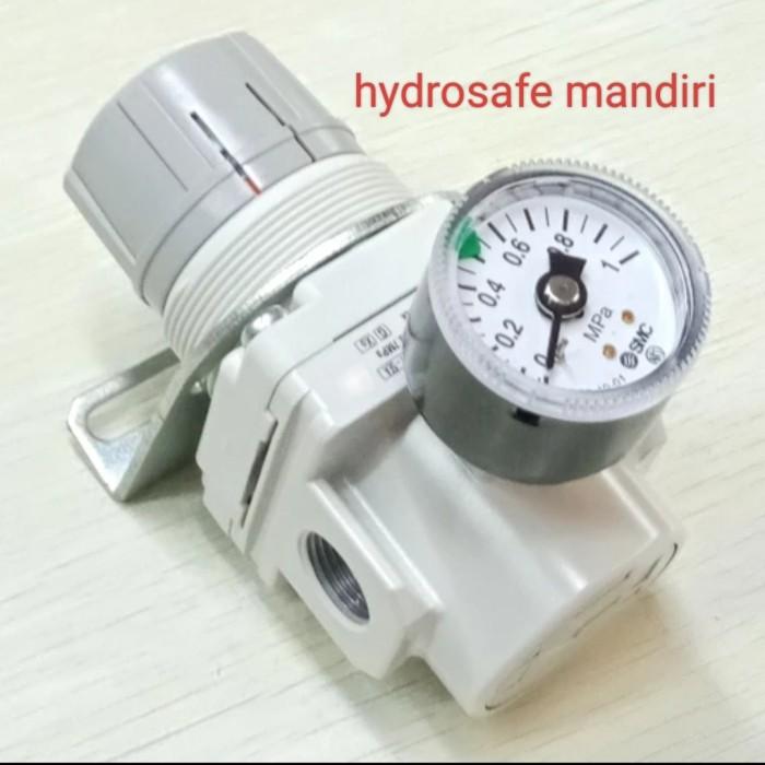 Jual Air regulator SMC AR20-02BG-A port size 1/4" inch - Jakarta Barat ...