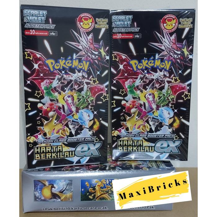 Promo Pokemon TCG Harta Berkilau EX (SV4A) Booster Box Cicil 0% 3x - Kota Tangerang Selatan ...