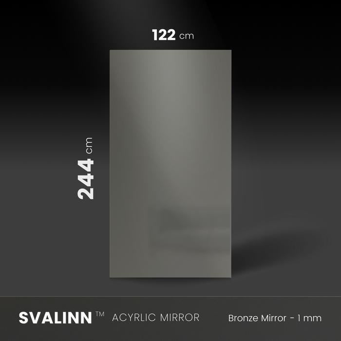 Jual SVALINN - 122 x 244 cm Reflective Acrylic Mirror - Akrilik ...