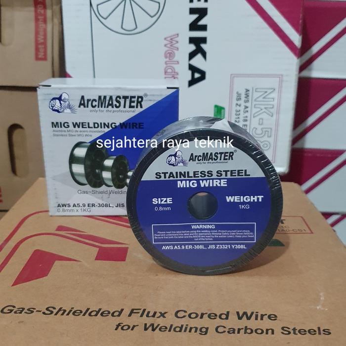 Jual kawat las stainless co2 mig 0,8mm x 1kg ER-308L / mig wire co2 - Jakarta Utara - Sejahtera ...