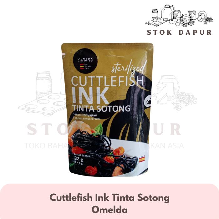 Jual Olmeda Tinta Cumi Hitam / Black Squid Ink 32 gr (8 x 4g) - Kota ...