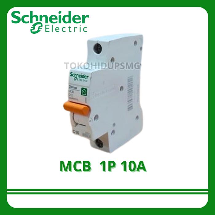 Jual MCB Schneider 10A 1Phase Domae MCB Schneider 10 Ampere Pemutus Arus - Kota Semarang ...