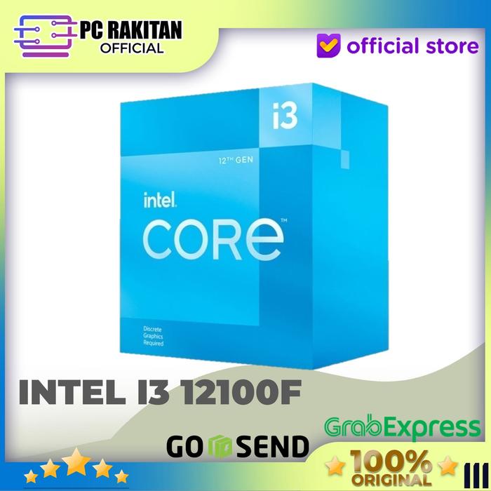 Promo Intel Core i3 12100F 3.3 GHz 4 Core 8 Threads Alder Lake ...