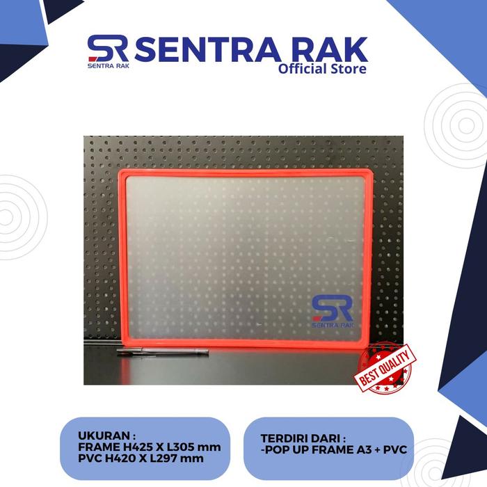 Promo Pop Up Frame Promo Ukuran A3 / Frame Promosi Toko - Jakarta Barat ...