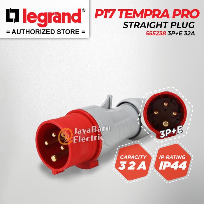 Promo Legrand Paket 1 Set Plug Mobile Mounting Socket 3P+E / 4 Pin 32A ...