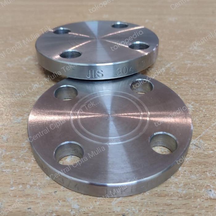 Jual Flange Buta 3/4" Inch Jis 10K Stainless Ss304 Blind Flange Dn 20 ...